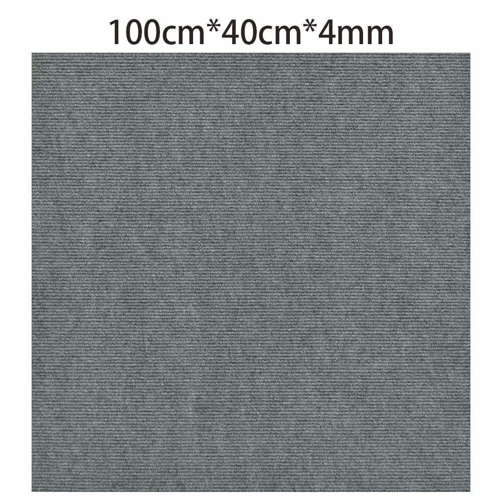 Когтеточка на стену для кошек, самоклеющаяся ковролин, защитная пленка для мебели/стен, темно-серый, 100x60 см