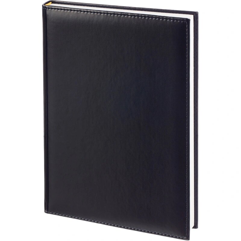 Ежедневник датированный 2026 аттасне А4, 176л, 200х270мм, Каньон, синий