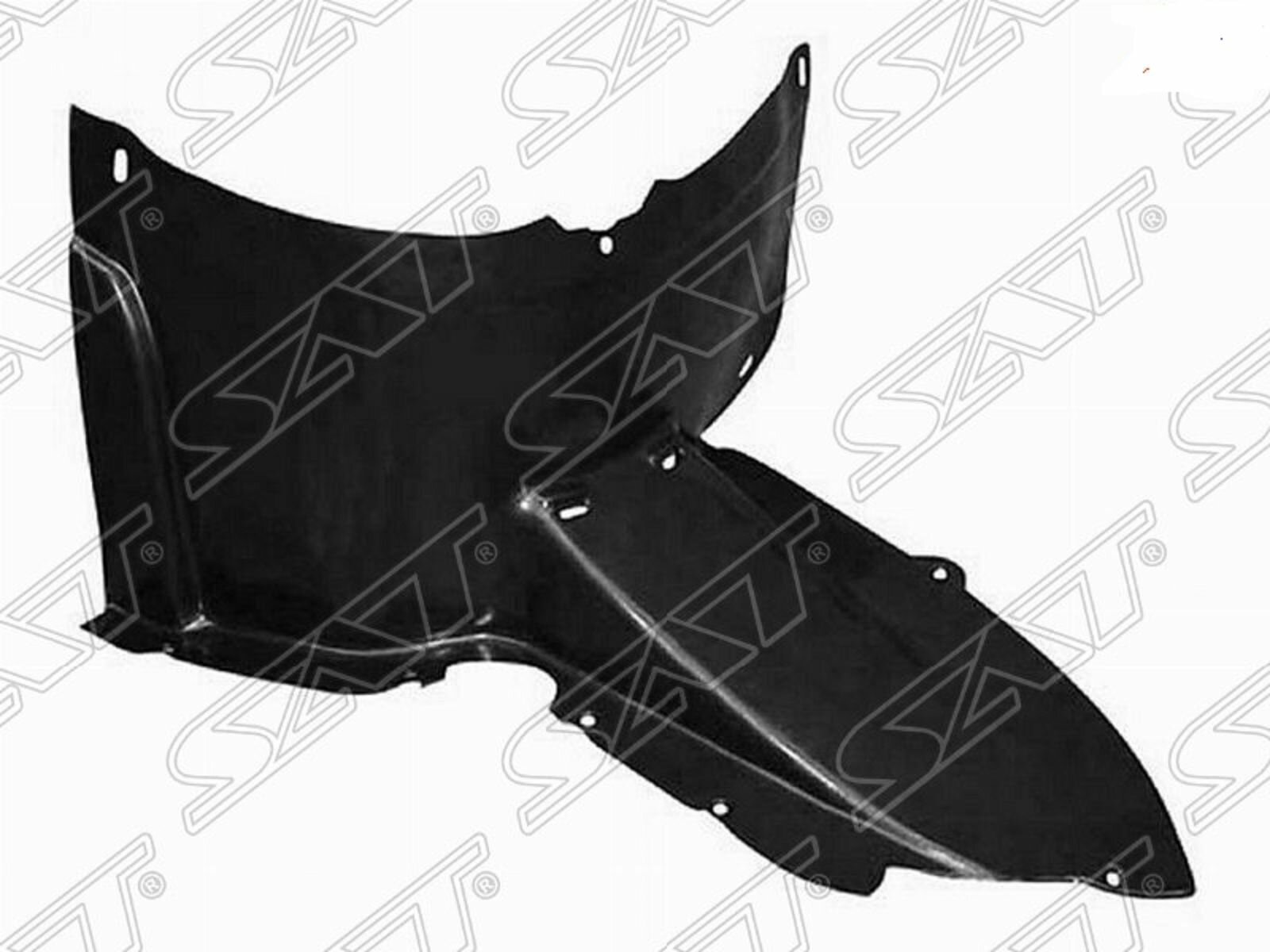 Подкрылок VW PASSAT B6 05-09 LH передняя часть