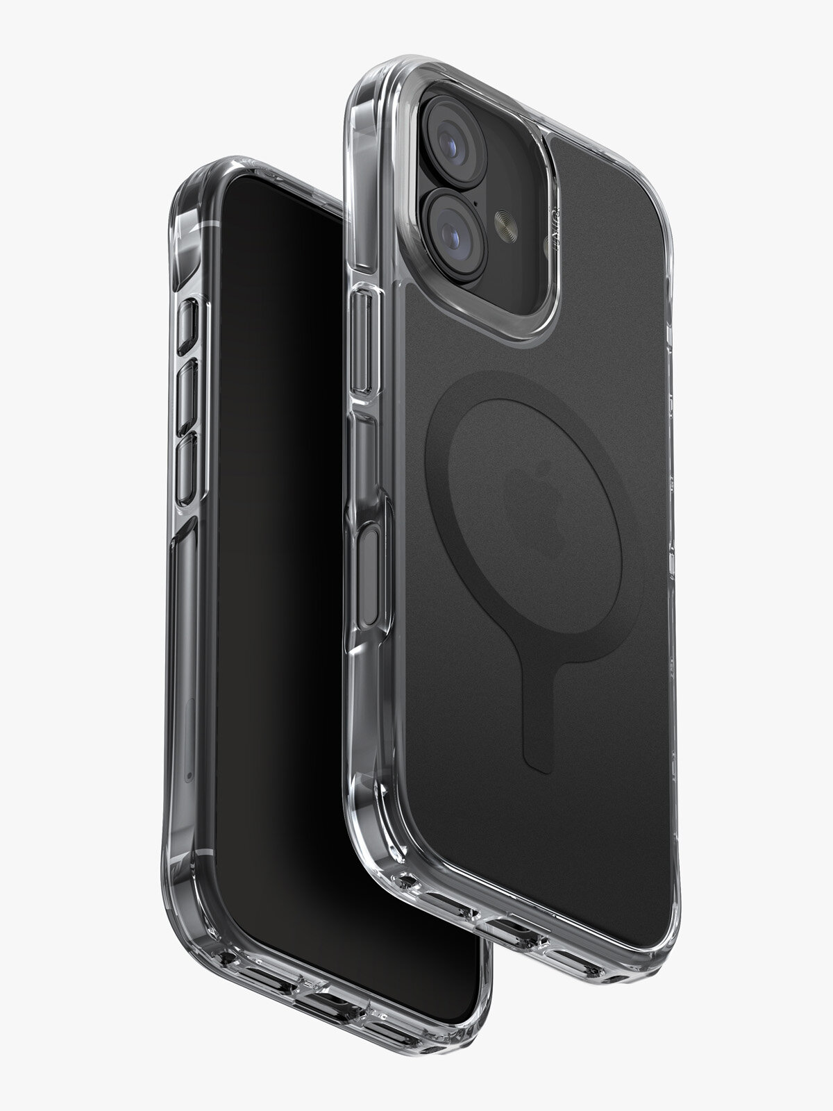 Чехол Uniq на iPhone 17, Lifepro Xtreme AF с защитой углов AirLite, с магнитами MagSafe, черный