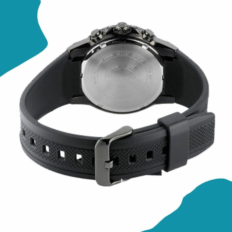 Силиконовый ремешок для Casio EF-552, EF-552D мужской ремешок браслет из нержавеющей стали