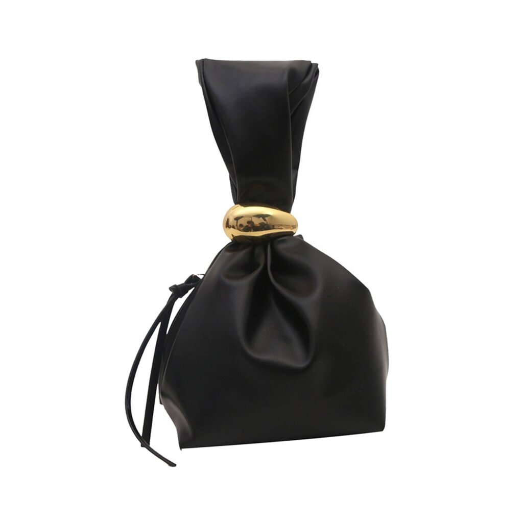 Stylish Women's Pleated Purse Fashionable PU leather Bucket Bag Large Capacity Handbag for Work and Casual Travel