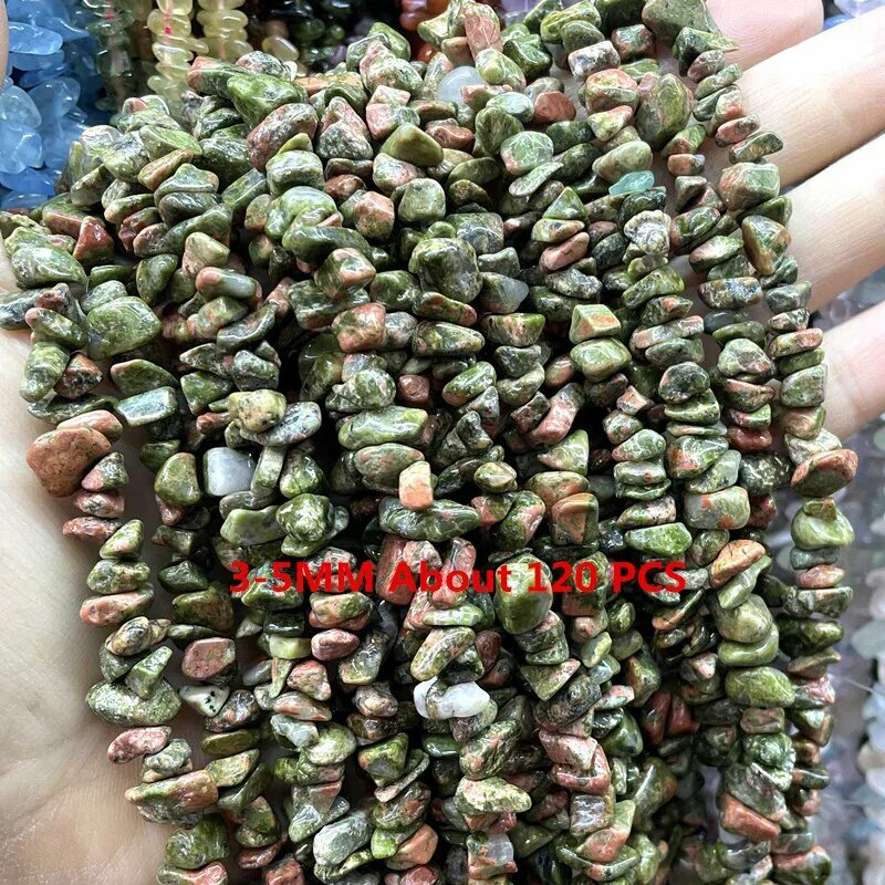 Бусины из унакита SYSRXLR