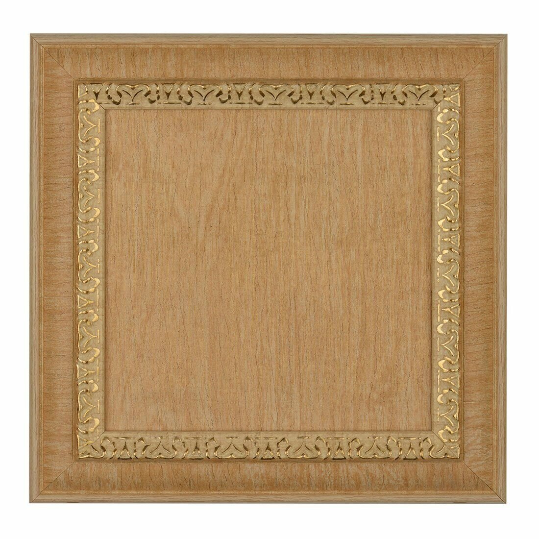 Интерьерный багет, Соединительный элемент 250х250х20мм, Ясень золотистый Cosca D25-5