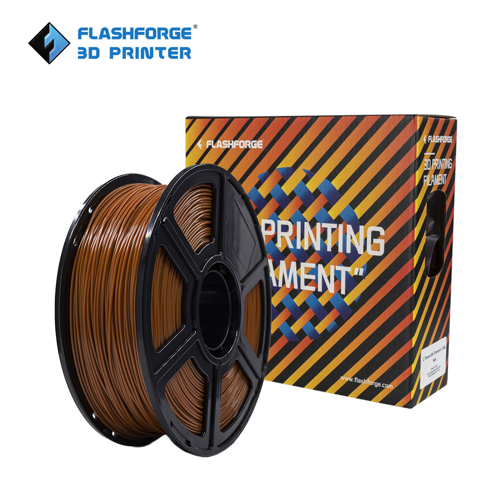 Филамент FLASHFORGE PLA Материалы расходные для 3D-принтера 1.75mm 1 кг Коричневый Плавная печать сильная устойчивость