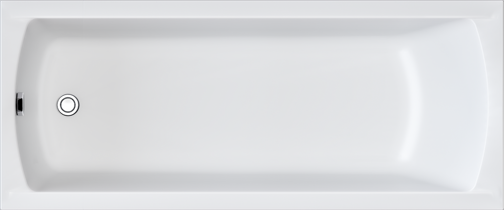 Комплект Акриловая ванна 1MarKa Modern MG Стандарт 2+ 190x80 см, пристенная, белая, с каркасом, со с