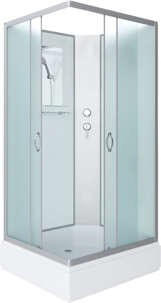 Душевая кабина Niagara Classic NG-33984-14QBK 90х80 см, без крыши