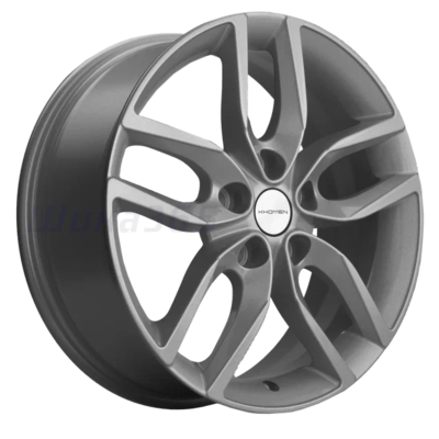 Литой колесный диск Khomen Wheels KHW1708 (Geely Coolray) 6,5x17/5x114,3 ET45 D54,1 F-Silver