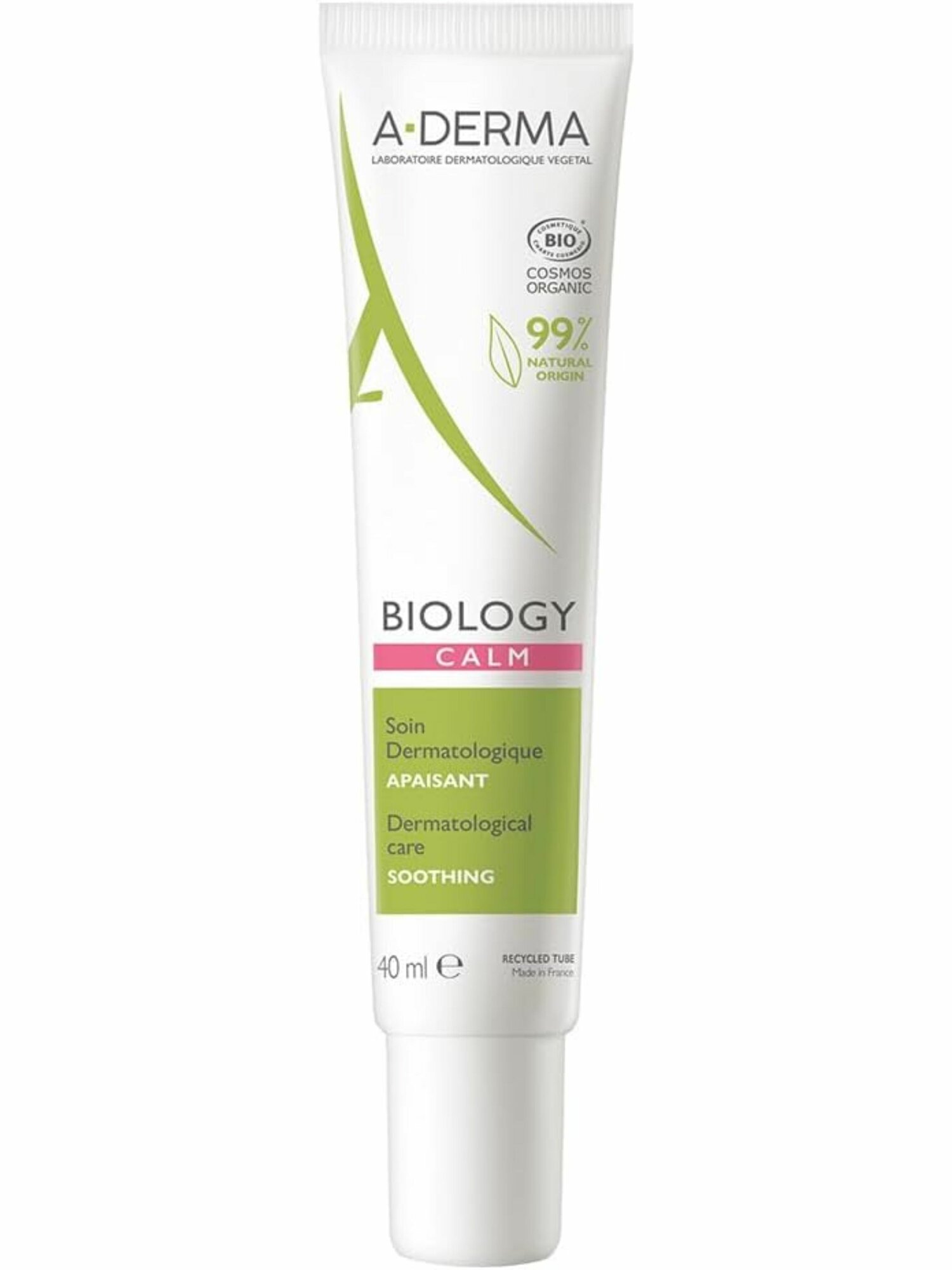 A-DERMA Успокаивающий крем для лица Biology Calm