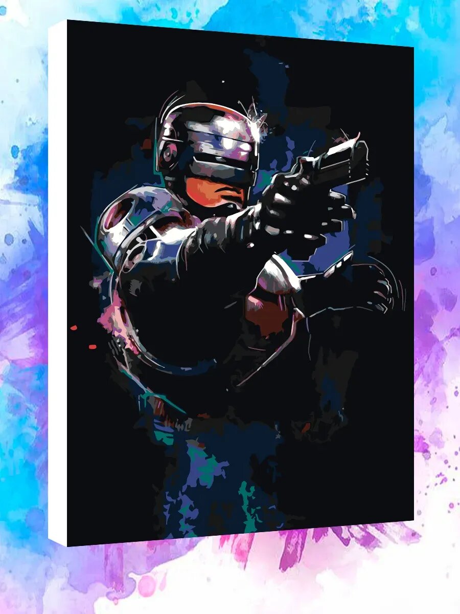 Картина по номерам Робокоп Кино