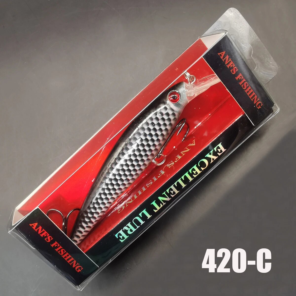 Блесна рыболовная ANFS Fishing 13г, цвет 420-C