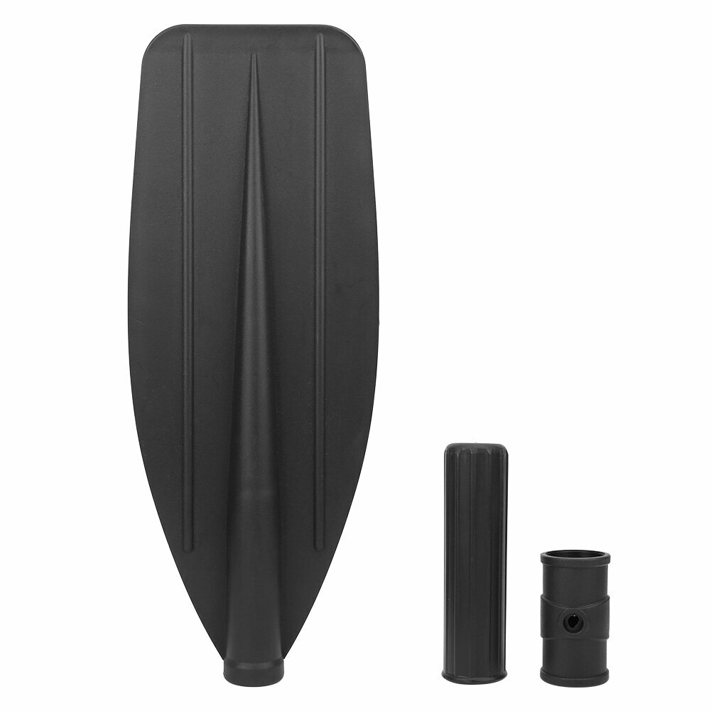 PP Paddle Oar Blade Set Accessory for Inflatable Boat Canoe Kayak Black(big)