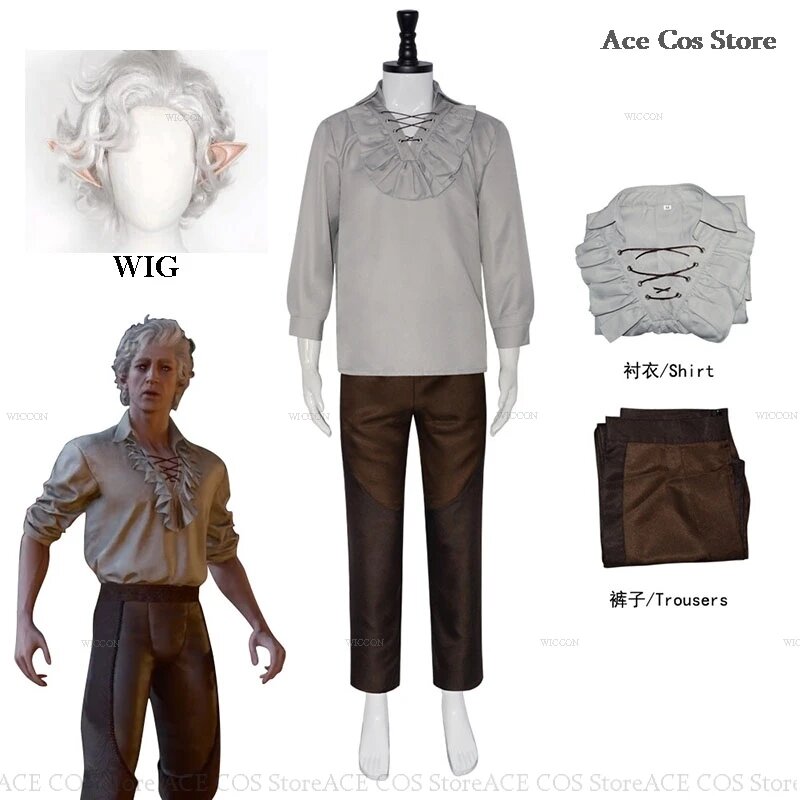 Косплей костюм Астариона XL, costume wig ear