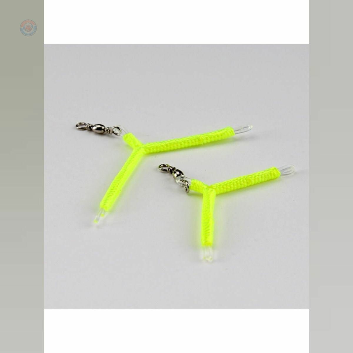 Разветвитель поводков для рыбалки Херабуна на два крючка надежное крепление для двойной оснастки без запутывания