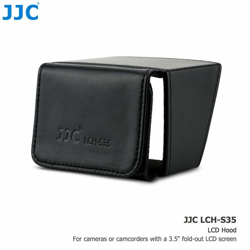 JJC Солнцезащитный козырек DV LCD капюшон для Sony X280 Z150 X160 Z5C Z7C NX5R NX5C NX100 Camcoders и других цифровых зеркальных камер и видеокамер с 3,5"-дюймовым складным ЖК-экраном