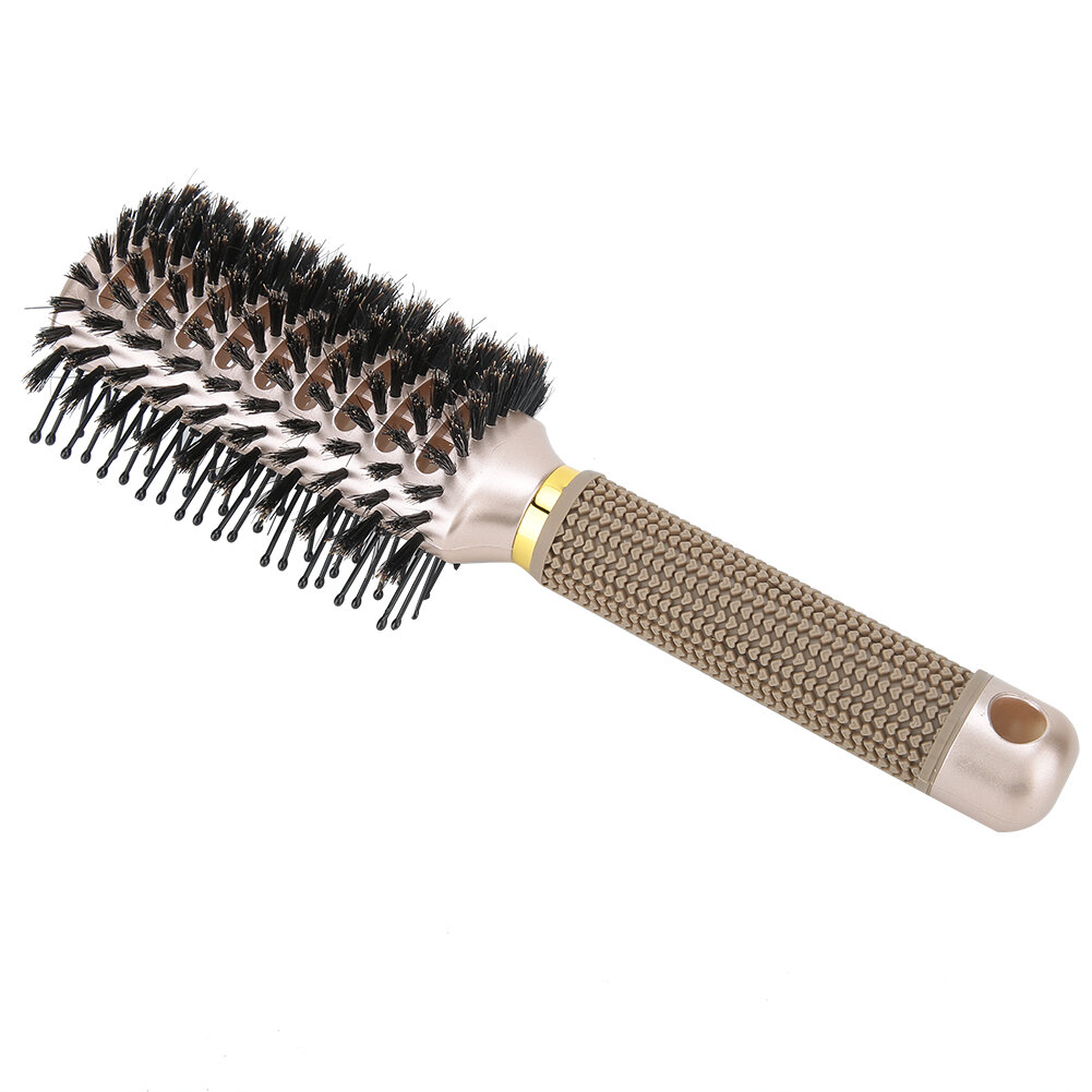 Двусторонняя расческа для укладки волос, противозапутывающая термостойкая многофункциональная щетка для укладки волос, двухсторонняя расческа