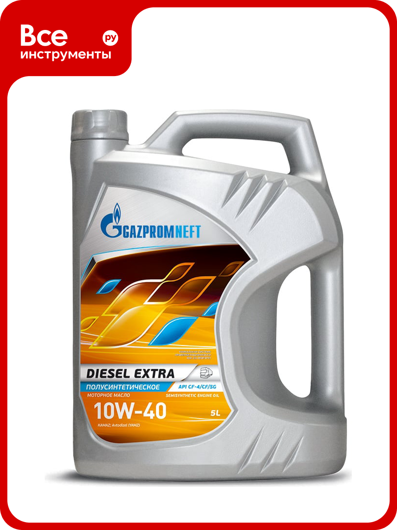 Масло Diesel Extra 10W-40 5л Gazpromneft, 253142111