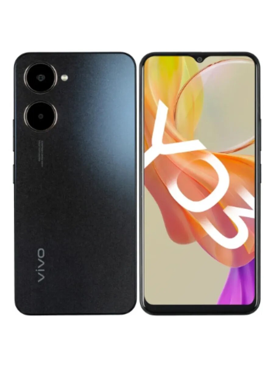 6.56" Смартфон Y03 LTE 4+128 ГБ черный РСТ