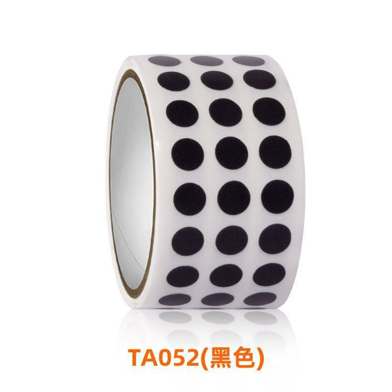 Наклейки Hansen Golden Harvest TA052, самоклеящиеся, круглые, 0.6 см, черные, 1000 штук