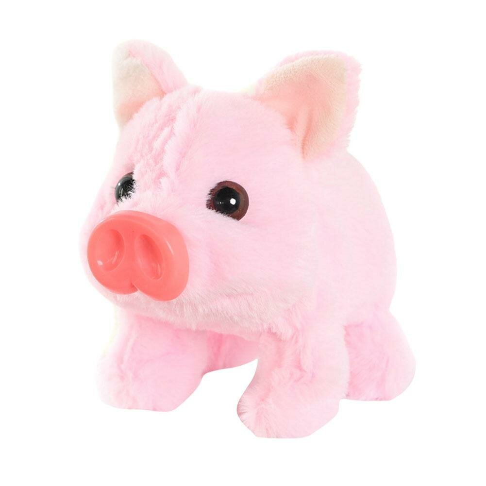 1 шт. Милая плюшевая электрическая свинья с интеллектуальным звуком, подарок для детей и друзей