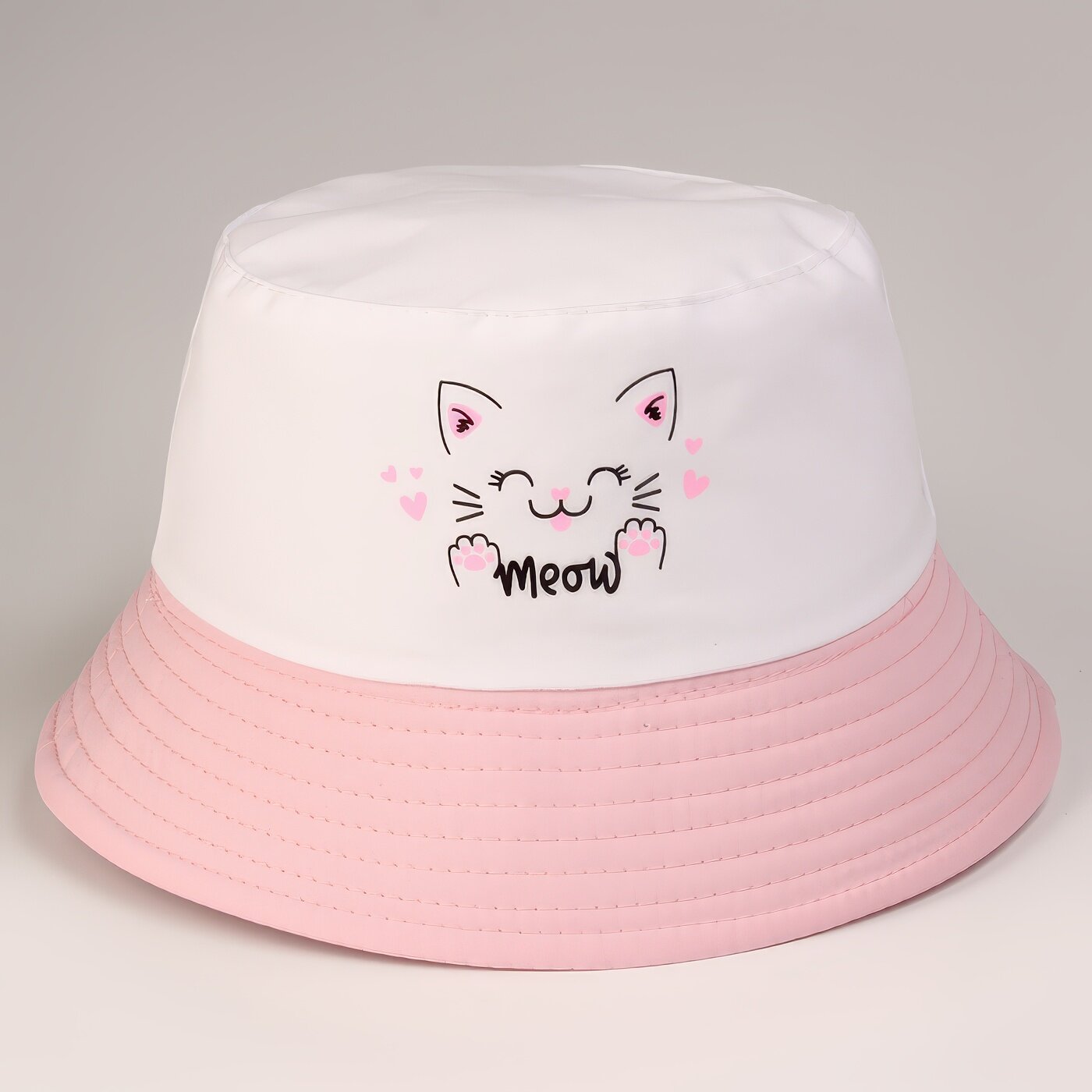 Панама "Мяу" для девочек