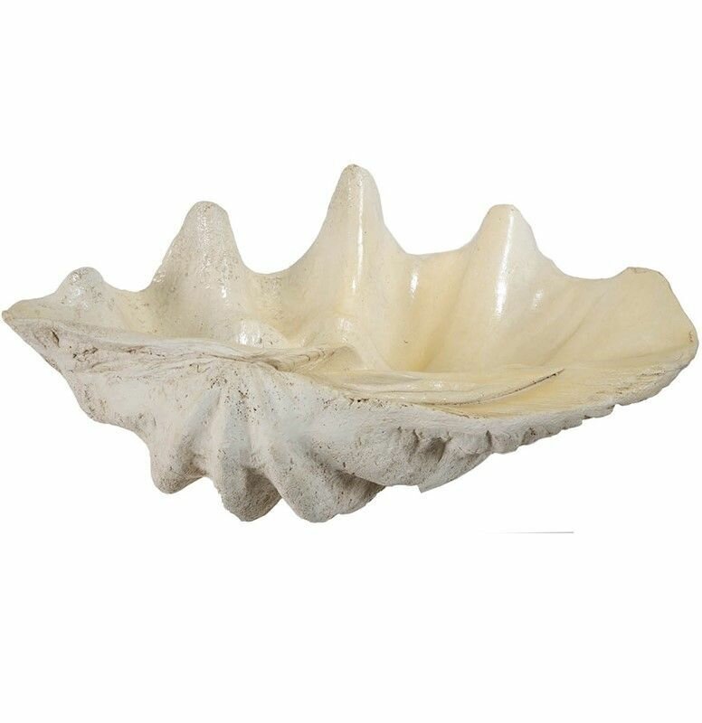 Блюдо декоративное Ракушка 64х42х22см