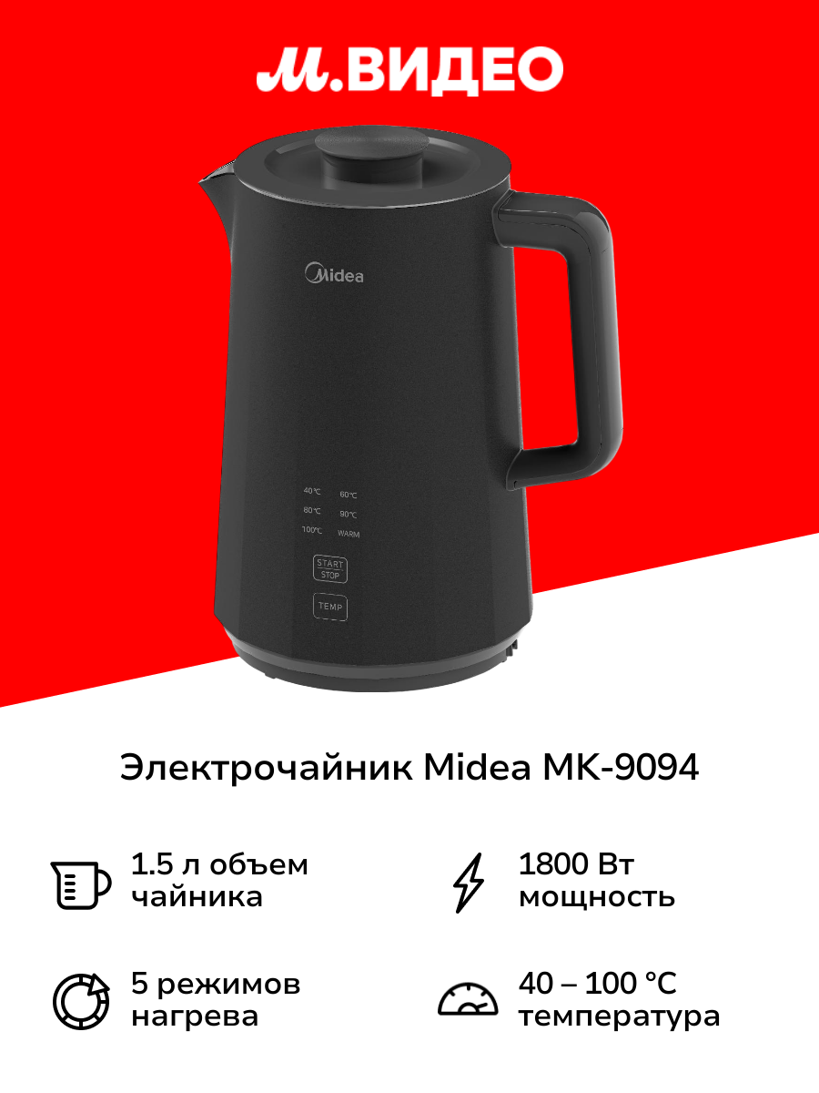 Электрочайник Midea MK-9094