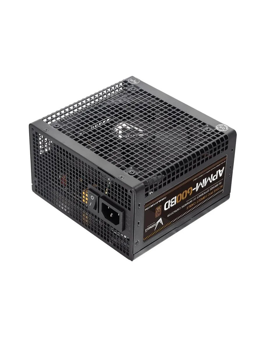 Блок питания ATX 600W APMM-600BD 80+ bronze