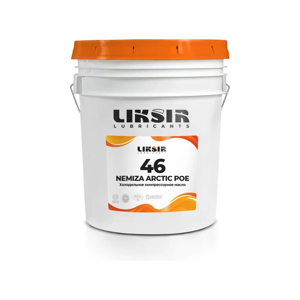 Масло для холодильных компрессоров LIKSIR на основе POE NEMIZA ARCTIC POE 46, 20л 201305, красный, 134 а