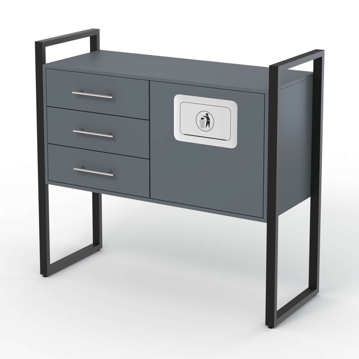 Станция официанта №18, Темно-Серый. Производитель товара - компания Westcom.