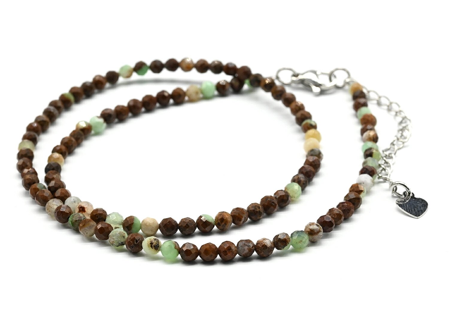 Чокер, хризопраз