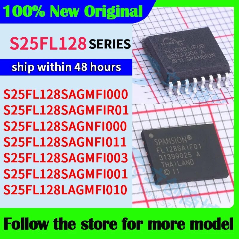 Электронные компоненты S25FL128SAGMFI000