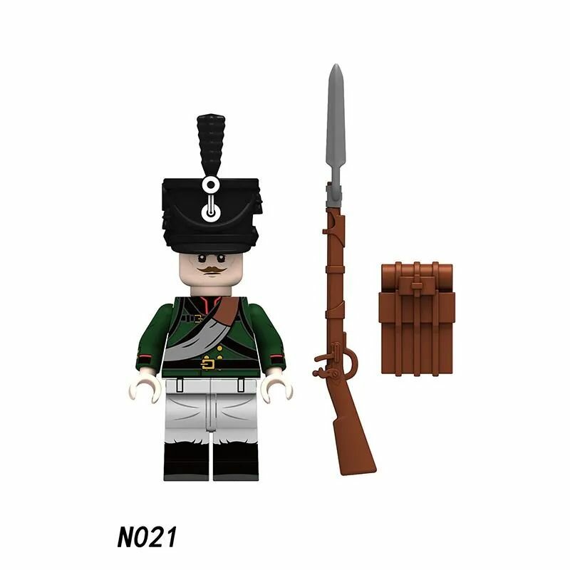 Солдаты Второй мировой войны Наполеон Минифигурки блоки / прусский солдат