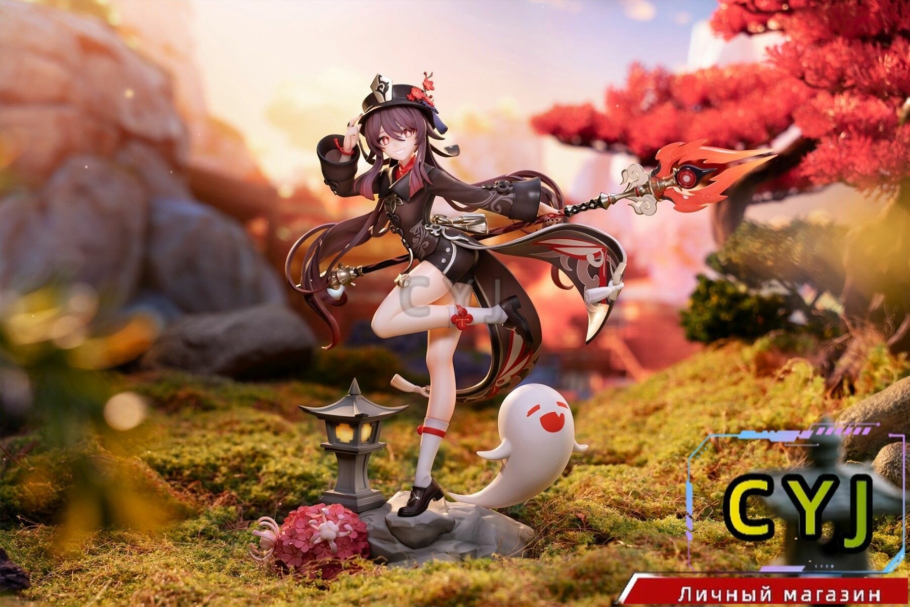 APEX-TOYS Аниме фигура/Genshin Impact Hu Tao Xuechi Mei Xiang/CYJ