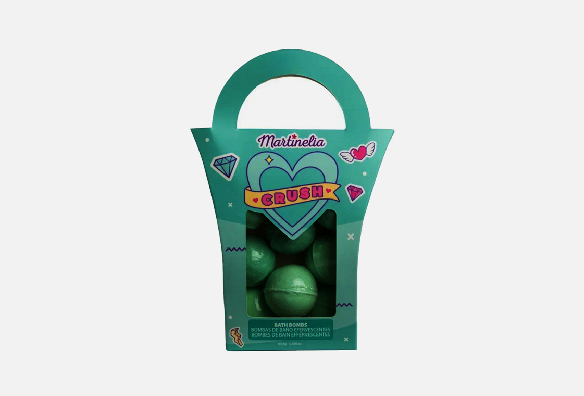 Набор бомбочек MARTINELIA Crush Bath Bombs Pack (green)