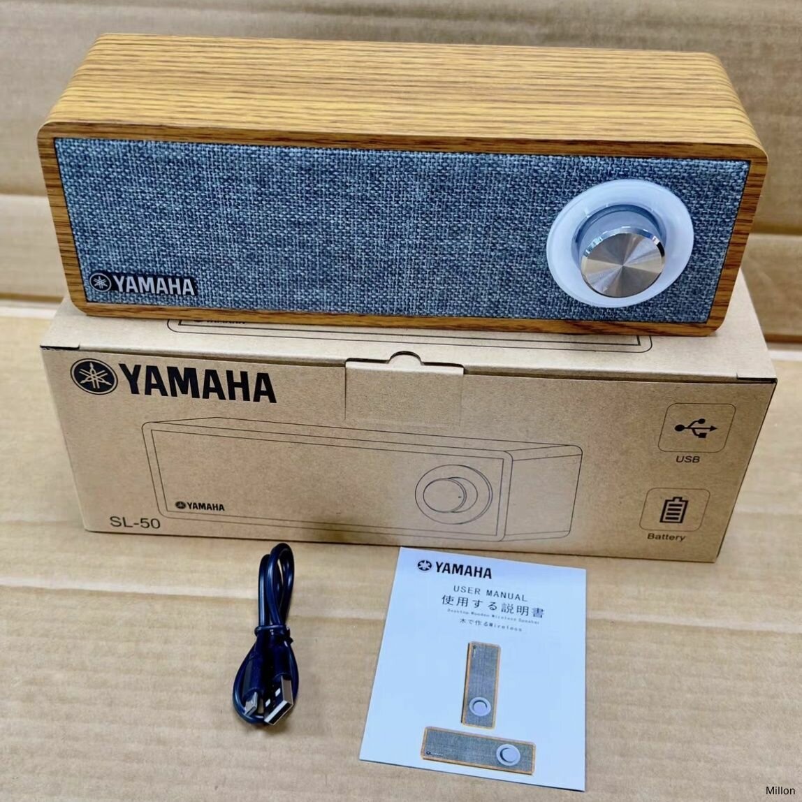 Портативная Bluetooth-колонка YAMAHA в стиле ретро, 250*80*80 мм