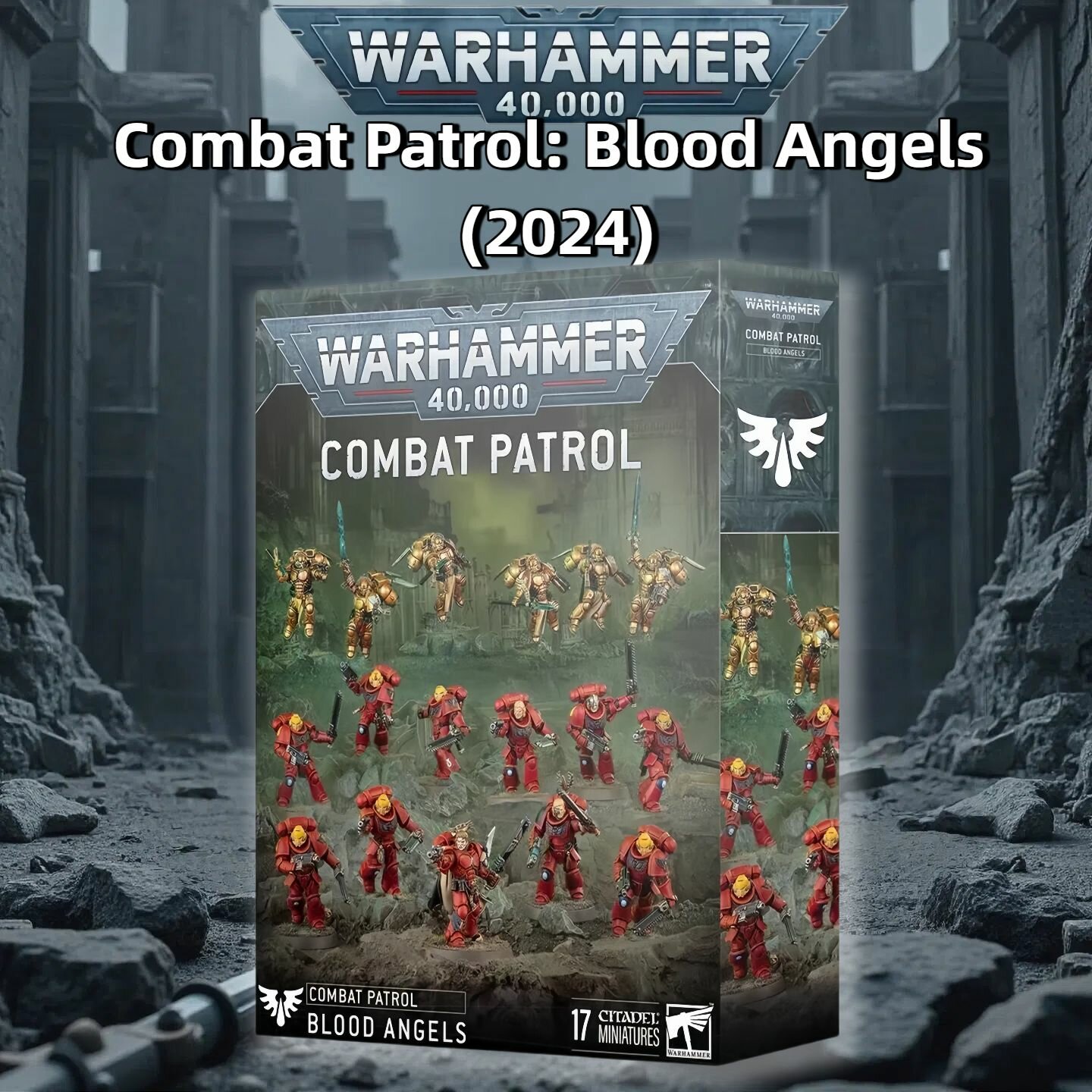 Фигурки Warhammer 40000 Combat Patrol: Blood Angels (2024)