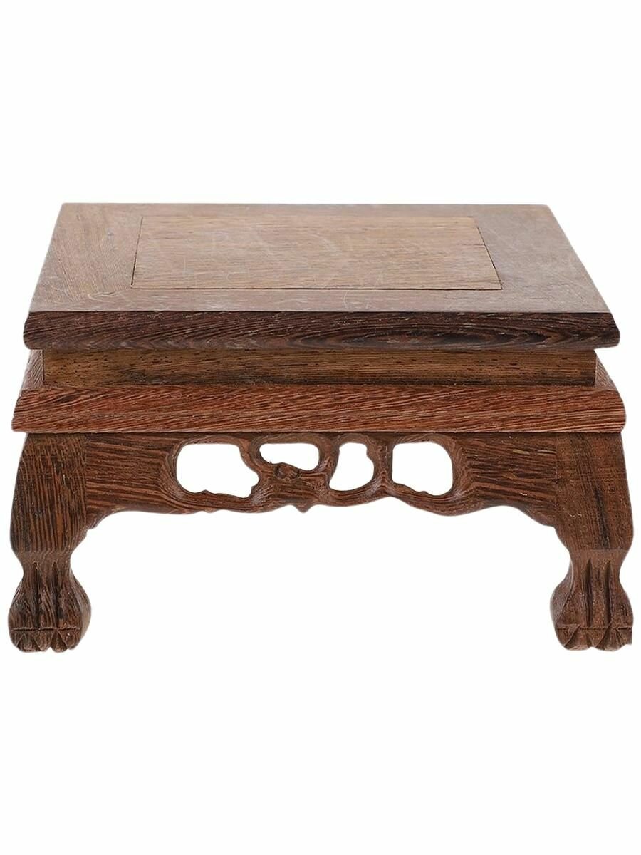 Китайский Стиль Деревянная Подставка Для Ваз И Антиквариата 19X19CM