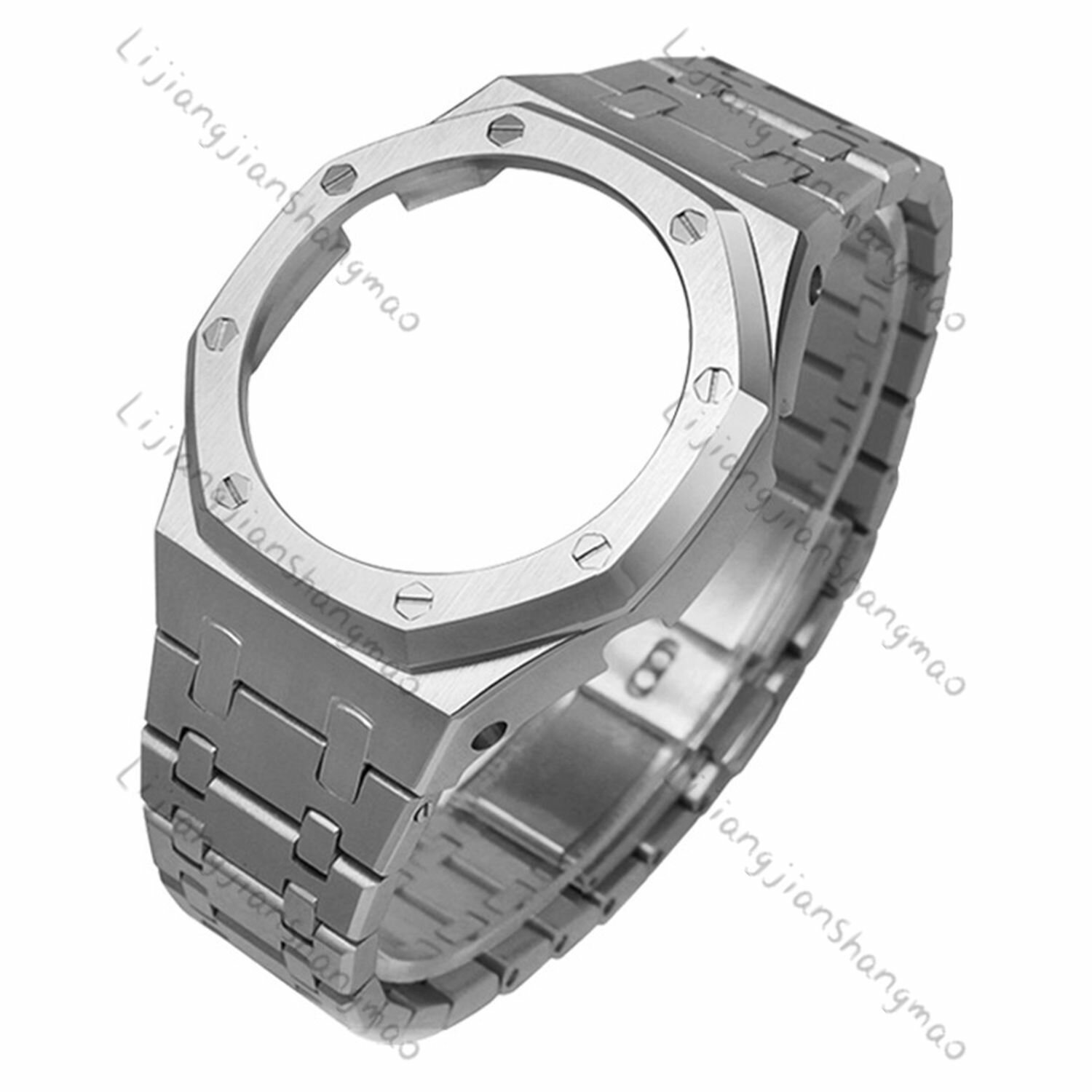 Gen4 Комплект модификации для Casio GA2100 GAB2100, металлический браслет + рамка ободка корпуса для GA2110 из нержавеющей стали