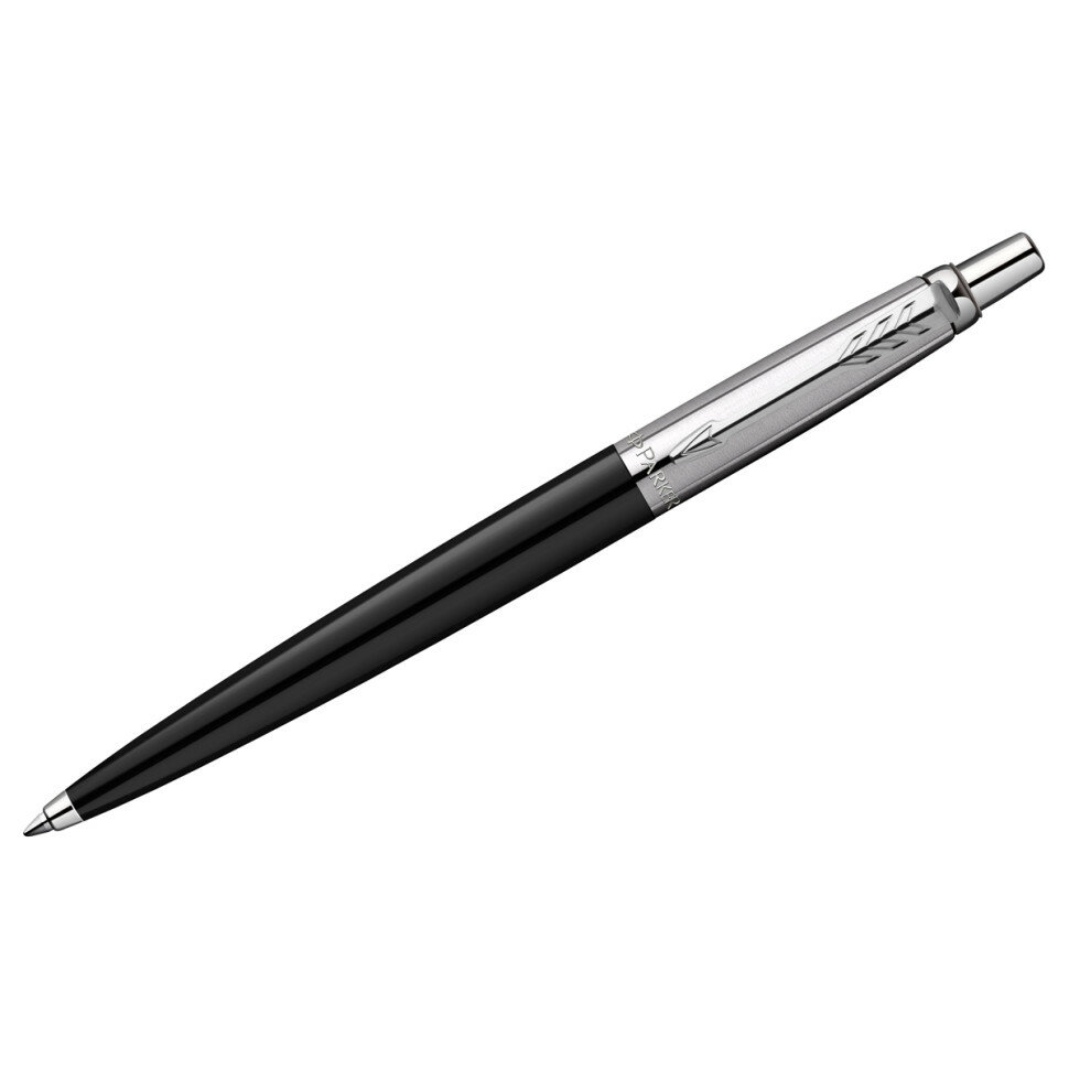 Ручка шариковая Parker "Jotter Originals Recycled Black CT" синяя, 1,0мм, кнопочн, подарочная упаковка, 363659