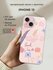 Чехол на Apple iPhone 15 / Айфон 15 с принтом "Lucky flowers", прозрачный