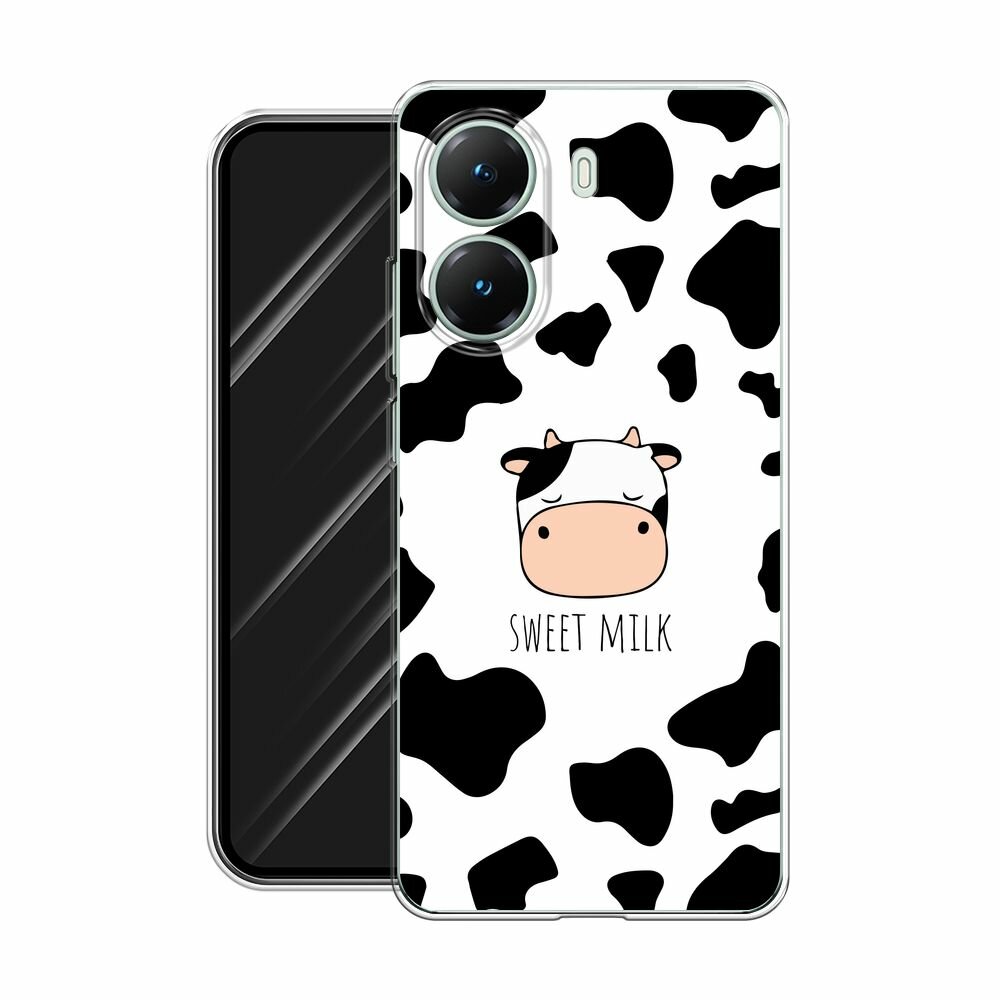 Силиконовый чехол на Poco X7 Pro / Поко X7 Про с принтом Sweet milk — фото 1