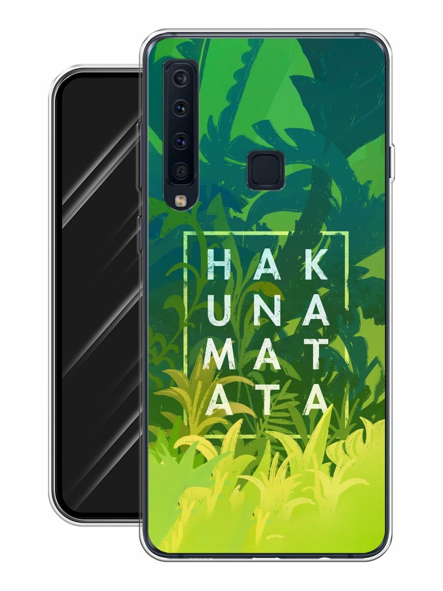 Чехол на Samsung Galaxy A9 2018 / Самсунг Галакси А9 2018 с принтом Акуна Матата — фото 1