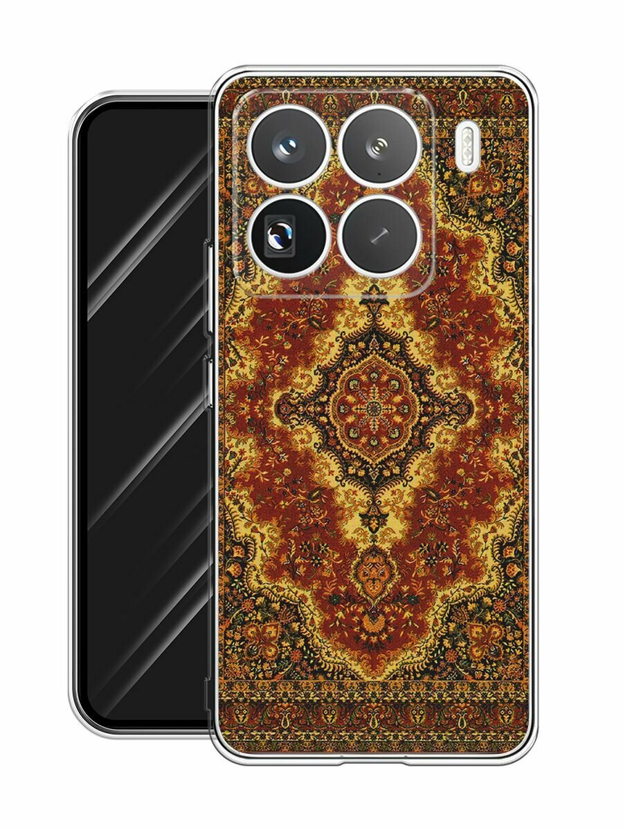 Силиконовый чехол на Xiaomi 15 Pro / Сяоми 15 Про с принтом "Ковер" — фото 1