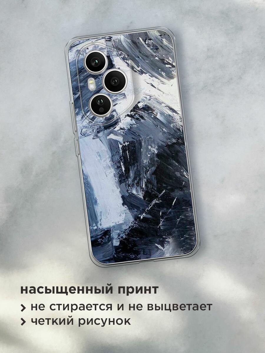 Чехол на Honor 400 Pro / Хонор 400 Про с принтом "Абстракция живопись" — фото 1