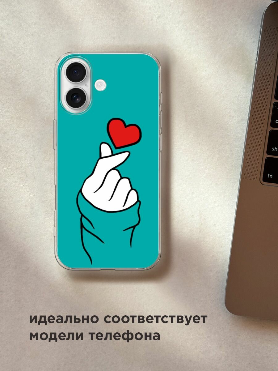 Чехол на Apple iPhone 17 / Айфон 17 с принтом "Маленькое сердечко" — фото 1