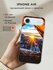 Силиконовый чехол на Apple iPhone Air / Айфон Айр с принтом "Горы 7"