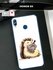 Силиконовый чехол на Honor 8X / Хонор 8Х с принтом "Еж кофеман"