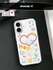 Чехол на Apple iPhone 17 / Айфон 17 с принтом "Happy lovely", прозрачный