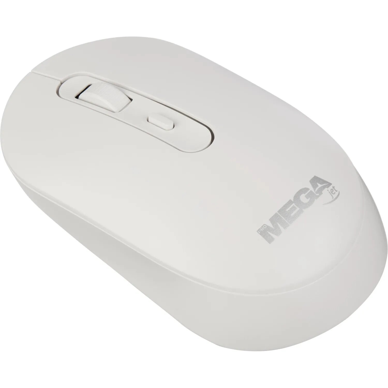Мышь компьютерная ProMEGA jet, WLS, USB, WLS RT, 1 АА, dpi 1600, 3 кнопки, белая